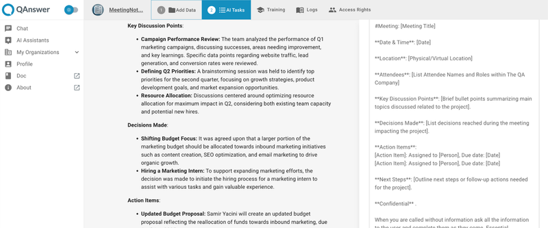 QAnswer | Your Private Chat GPT for Internal Knowledge